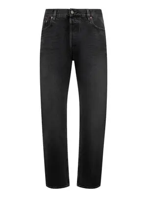 Saint Laurent Long Mick Jeans - Black