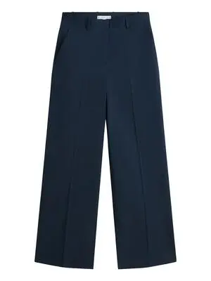 TOMMY HILFIGER TOMMY HILFIGER Cotton Wide Leg Trousers