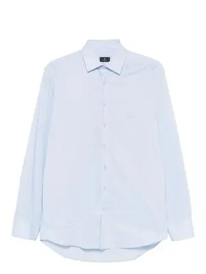 Etro Shirt With Pegasus Pattern - Blue