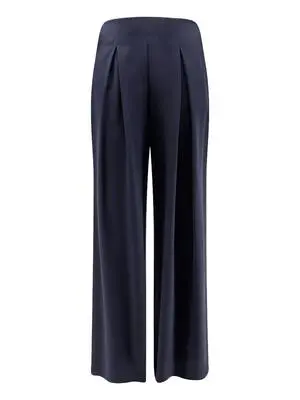 Max Mara Wide Leg Trousers - Blue
