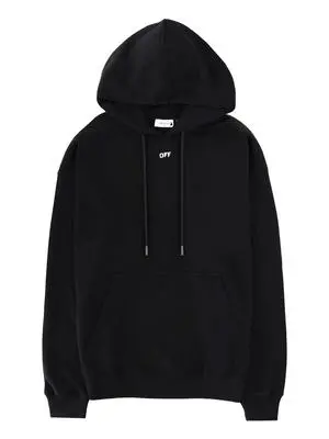 Off-White 3d Arrow Spray Skate Hoodie - Black
