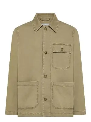 SEVENTY VENEZIA Utility Jacket - Brown