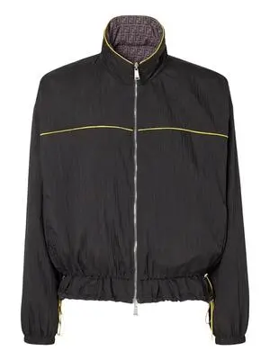 Fendi Kway Rev. Ny+ny Zucca Jacket - Black