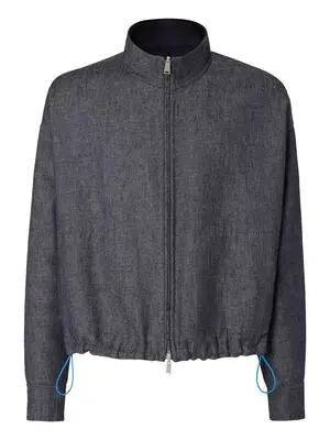 Fendi Blouson Rev Denim Double - Blue