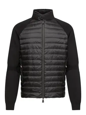 Moncler Zip-up Cardigan - Black