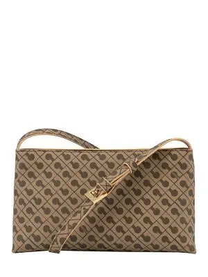 GHERARDINI Monogram Crossbody Bag - Brown