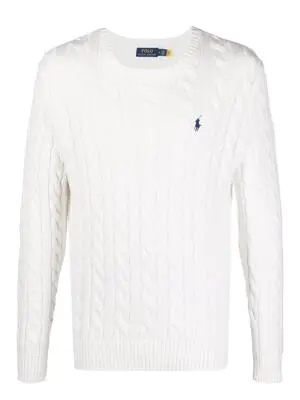 Polo Ralph Lauren POLO RALPH LAUREN Pullover With Embroidered Logo White