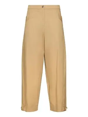 ELENA MIRO` Tailored Trousers - Brown