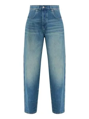 Moschino Cotton Denim Jeans - Blue