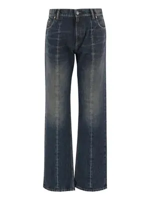 Versace Non-stretch Vintage Shibuya Denim Pants - Blue