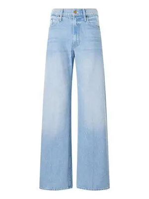 MOTHER MOTHER The Whip Skimp Wide-Leg Jeans Light Denim
