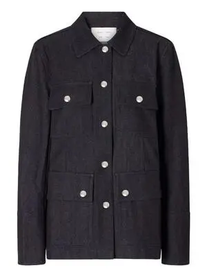 Proenza Schouler White Label Stella Denim Jacket - Blue
