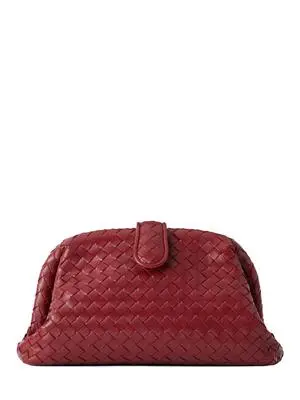 BOTTEGA VENETA Bottega Veneta Lauren 1980 Intrecciato Leather Clutch