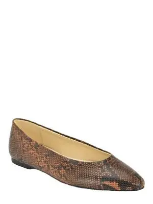 Nine West Valore Flat - Brown