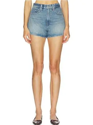 Paige Isa Short Denim - Mariners