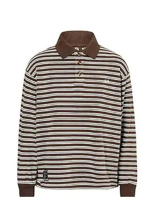 DAMSON MADDER Striped Cotton Rugby Sweatshirt - Multi