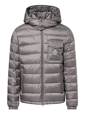 Moncler Verith Down-filled Hooded Jacket - Grey