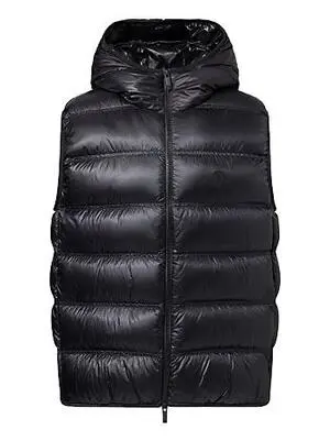 Moncler Down-filled Hooded Gilet - Black