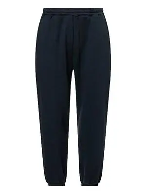 MALBON Clubhouse Brand-print Cotton Jogging Bottoms - Navy