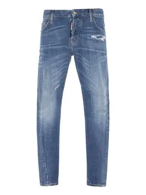 Dsquared2 Slim Fit Distressed Jeans - Multicolor