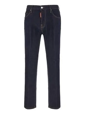 Dsquared2 Straight Leg Jeans - Multicolor
