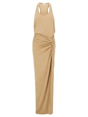 Andamane Knotted Maxi Dress - Multicolor