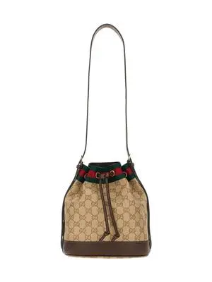Gucci GUCCI Monogram Bucket Bag Multicolor
