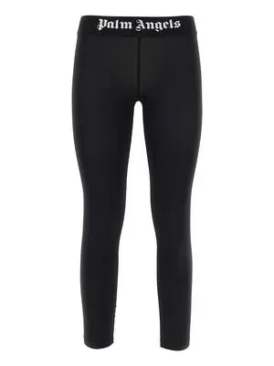 Palm Angels Logo Waistband Trousers - Multicolor