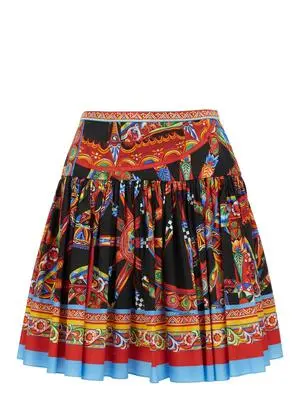 Dolce & Gabbana Printed Skirt - Multicolor