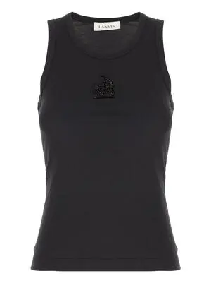 LANVIN Embellished Tank Top - Multicolor