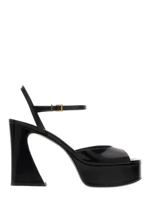 Fendi Platform Sandals - Multicolor