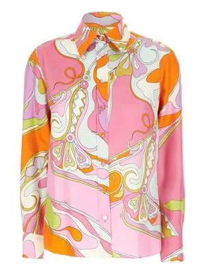 Emilio Pucci Printed Button-up Shirt - Multicolor
