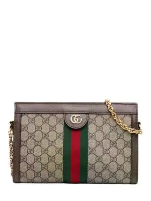 Gucci Ophidia Gg Supreme Web Crossbody Bag - Neutrals