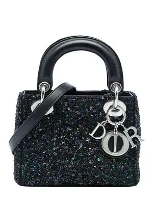 Dior Mini Lady Satchel - Black