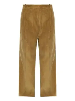 RÓHE Wide-leg Corduroy Trousers - Brown