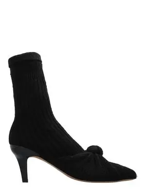 Chloé Suzie' Heeled Sock Boots - Black