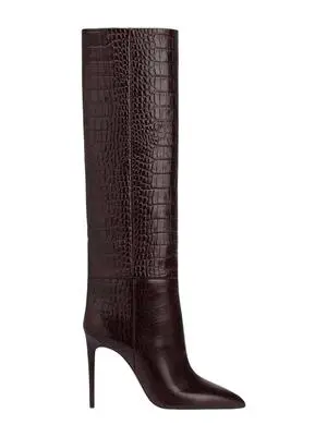 Paris Texas Stiletto Boots - Black