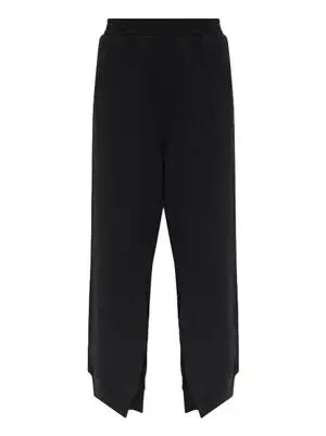 MAISON MARGIELA Slits Detailed Sweatpants - Black