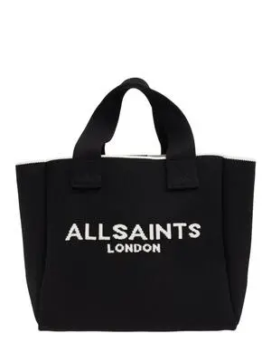 ALLSAINTS Logo Canvas Tote Bag - Black