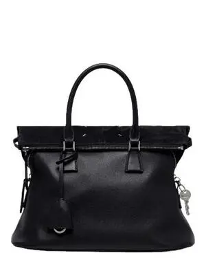 MAISON MARGIELA 5ac Soft Medium Bag - Dark Gray