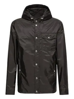Moncler Duvainne Hooded Mid-length Jacket - Black