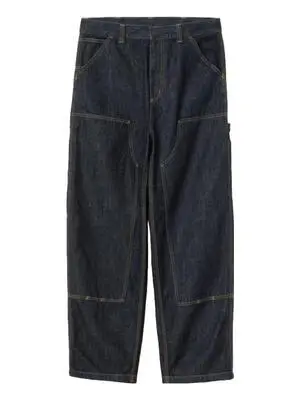 Carhartt Work In Progress Og Double Knee Pants - Blue (rinsed)