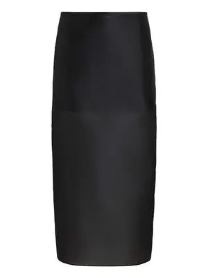 ALMADA LABEL Almada Label Silk-Blend Kiana Midi Skirt