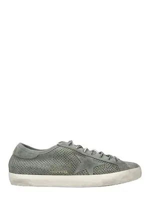 GOLDEN GOOSE Suede Super-star Sneakers - Grey