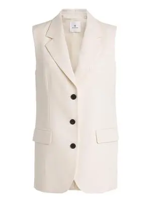 ANINE BING Sara Vest - Ivory