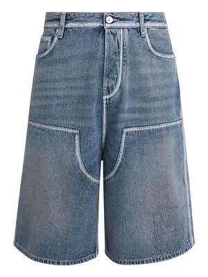 Amiri Ma Carpenter Denim Shorts - Blue
