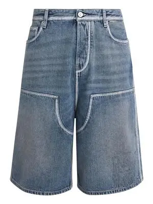 Amiri Ma Carpenter Denim Shorts - Blue