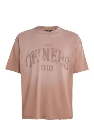 REPRESENT Owners Club Cotton T-shirt - Brown