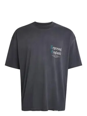 REPRESENT Cotton Private Members T-shirt - Black