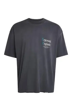 REPRESENT Cotton Private Members T-shirt - Black